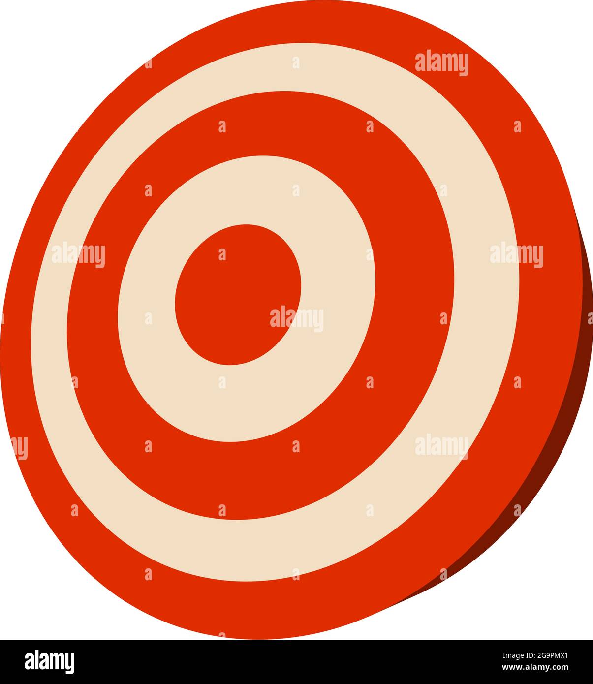 Red target mark, cross hair. Pinpoint, locate, location icon. Accurate ...