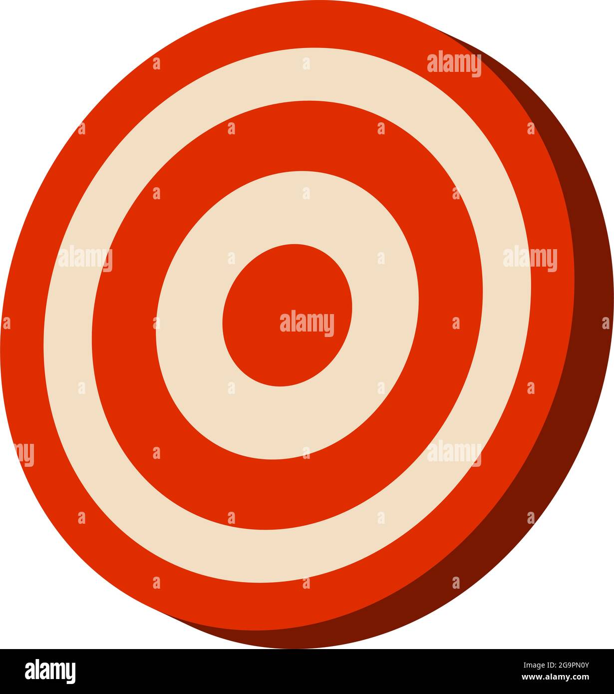 Red target mark, cross hair. Pinpoint, locate, location icon. Accurate ...