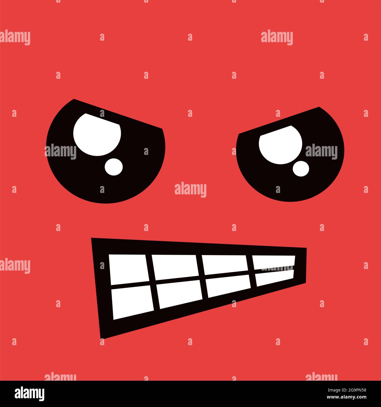 Angry expression design Stock Vector Image & Art - Alamy