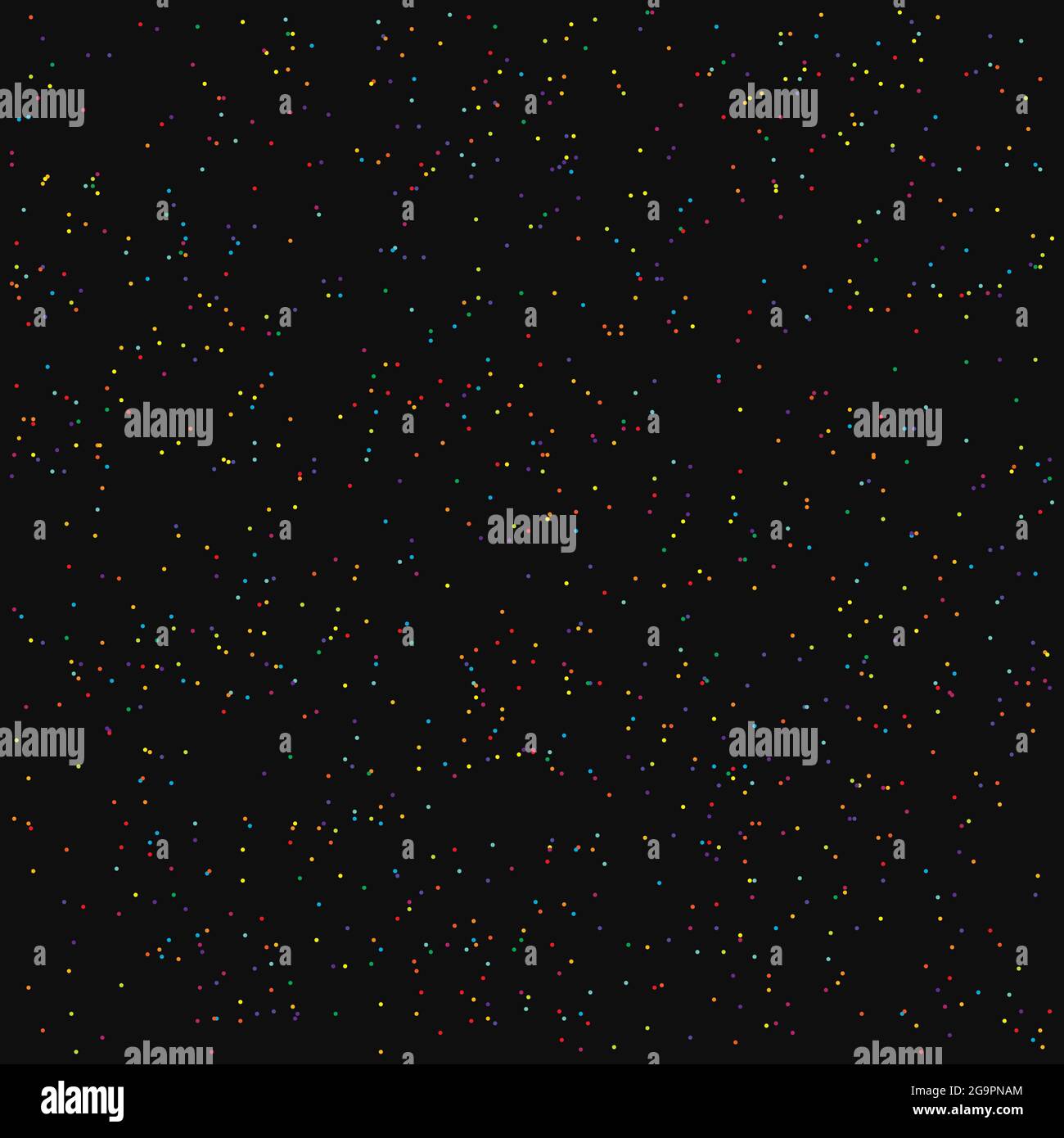 Random, dots, circles pattern. Scattered particles – stock vector ...
