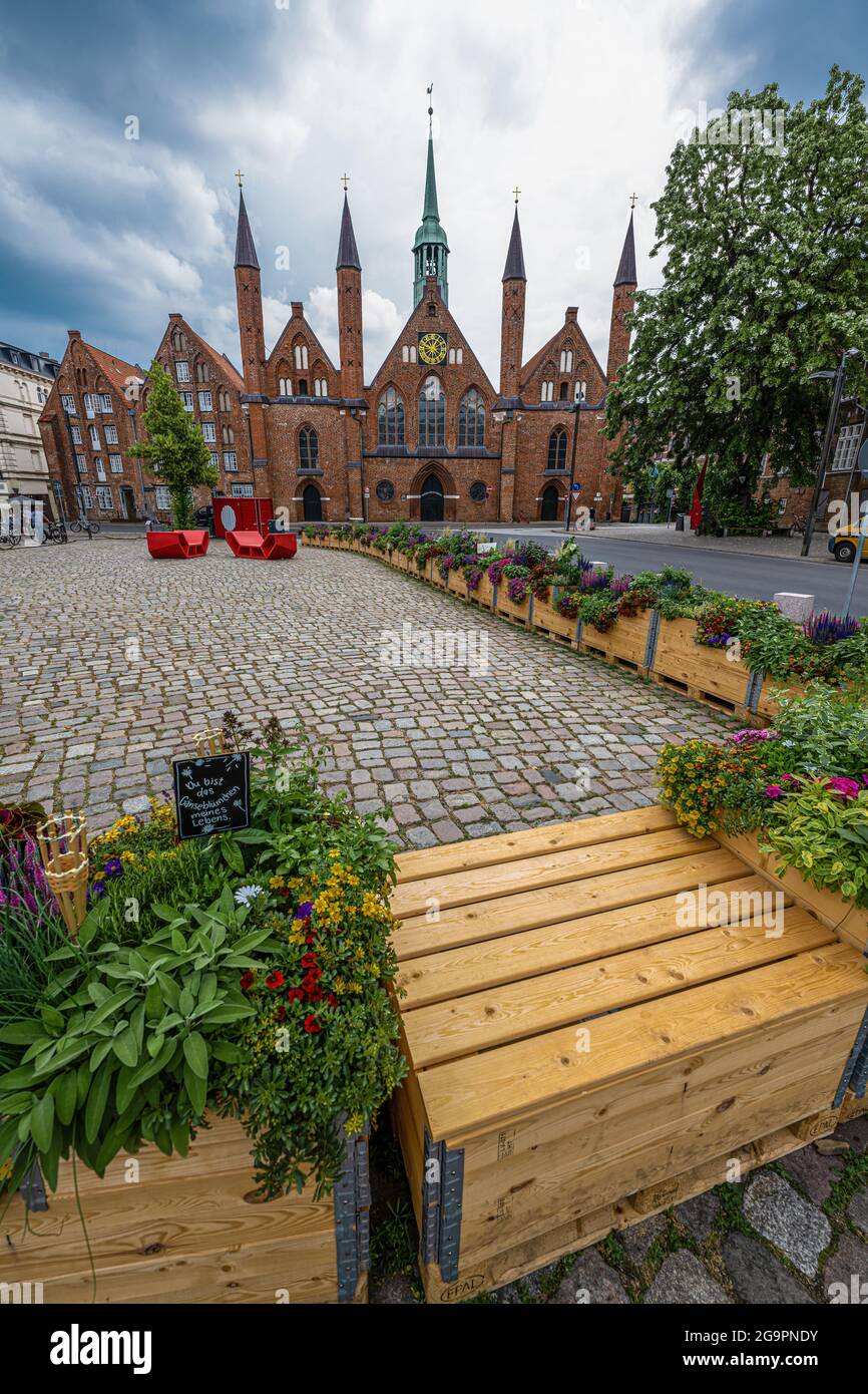 Koberg in the German Town Lübeck Stock Photo - Alamy
