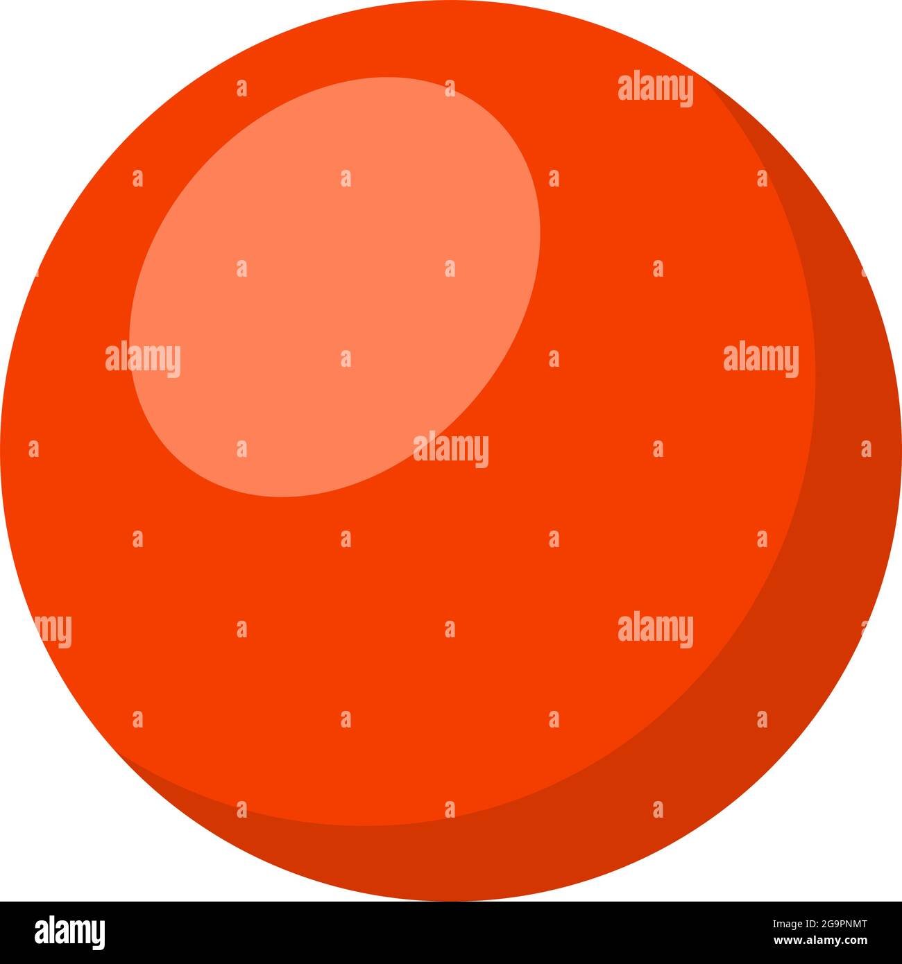 Red sphere, orb, globe and ball formation – stock vector illustration ...