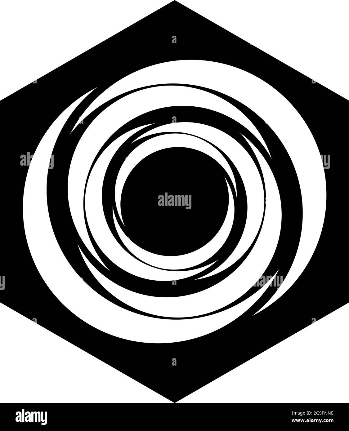 Spiral, swirl, twirl, volute and helix icon, symbol, logo – stock ...