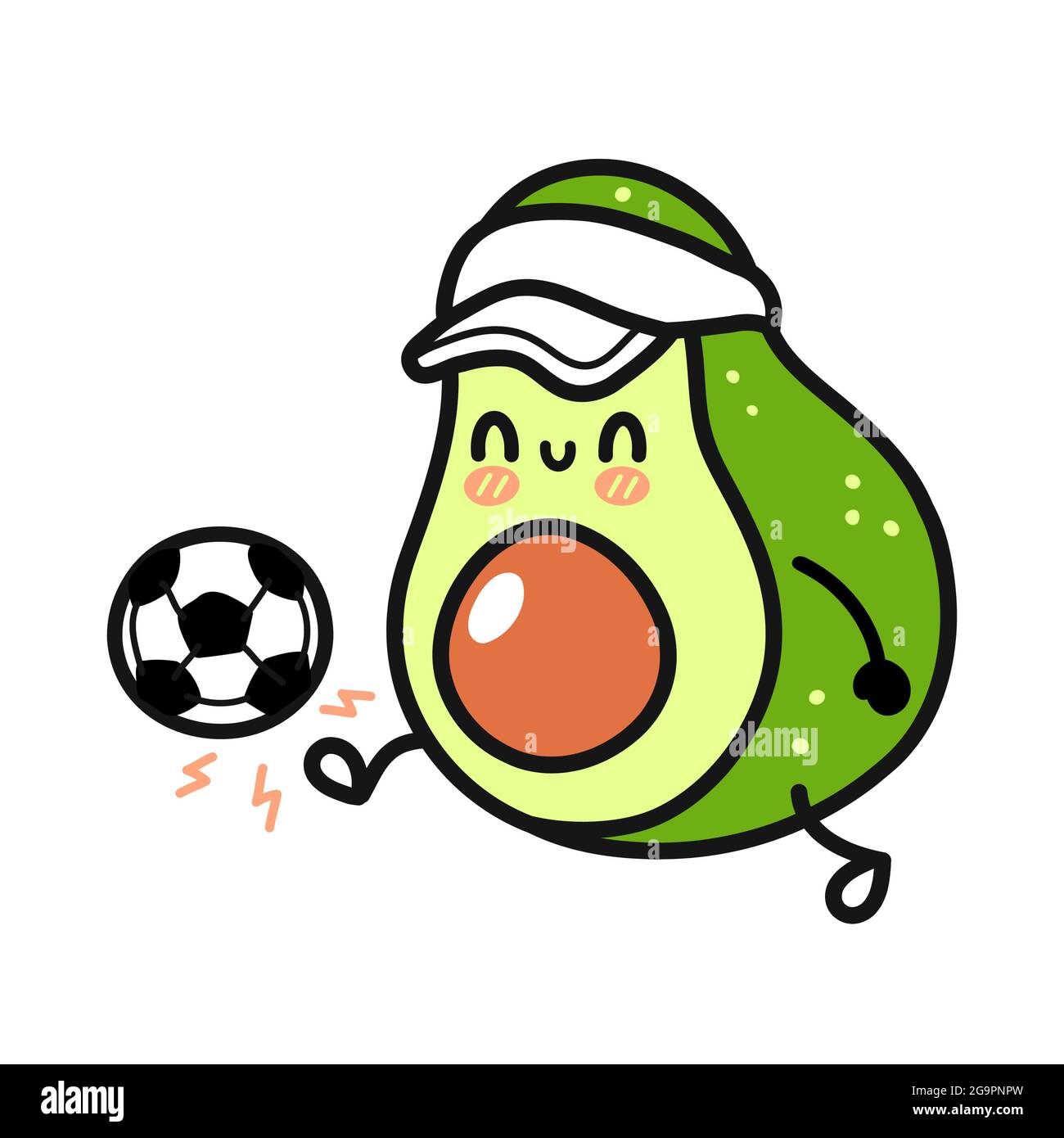 Foot kick funny Stock Vector Images - Alamy