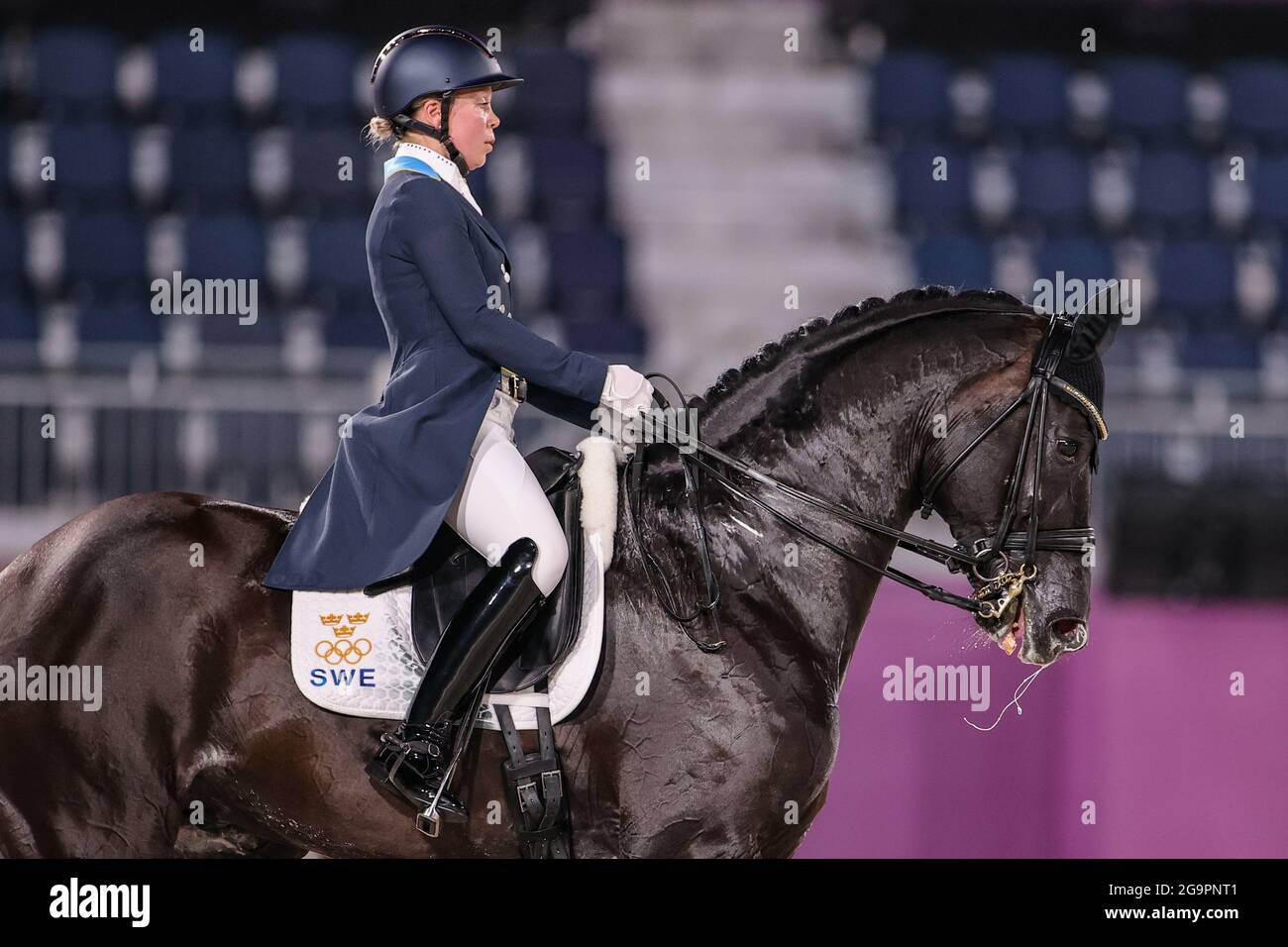 Tokyo, Japan. 27th July, 2021. NILSHAGEN Therese (SWE) Equestrian ...