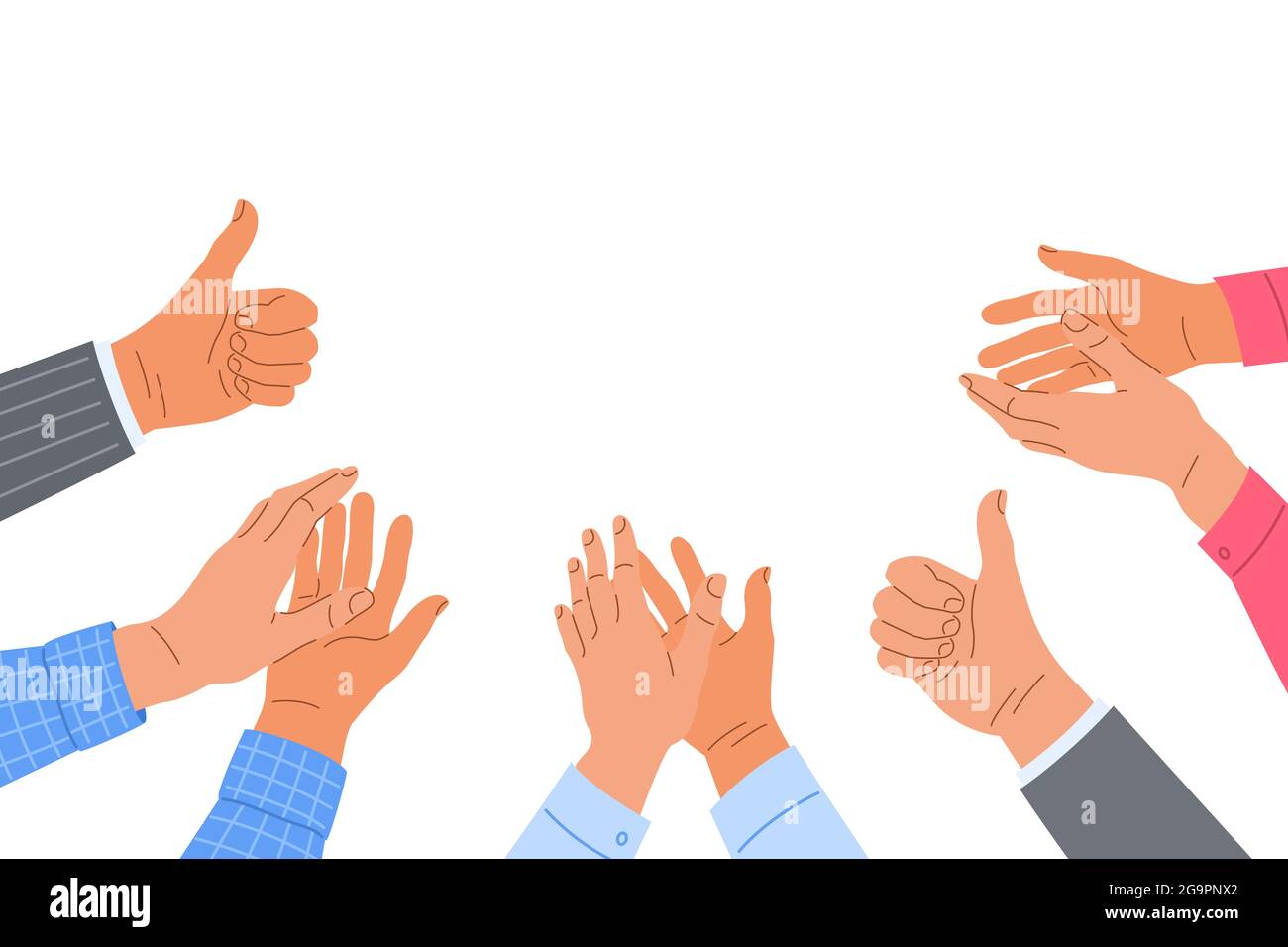 Hands Clapping Clipart