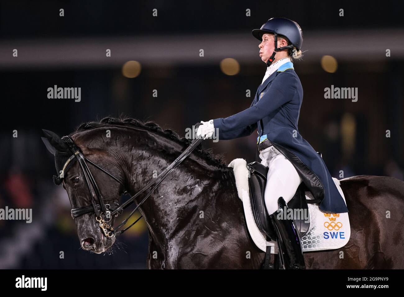 Tokyo, Japan. 27th July, 2021. NILSHAGEN Therese (SWE) Equestrian ...