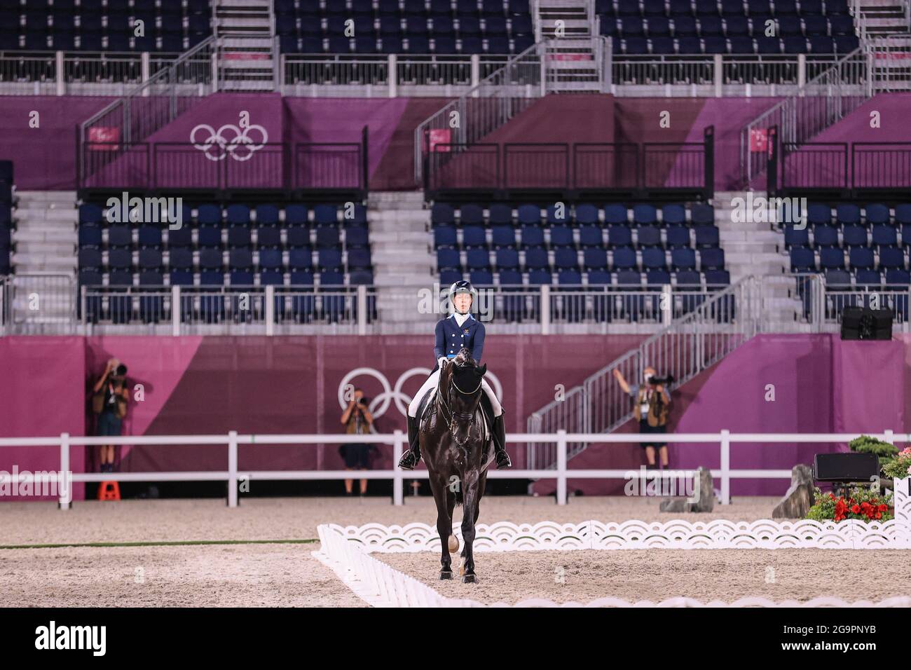 Tokyo, Japan. 27th July, 2021. NILSHAGEN Therese (SWE) Equestrian ...