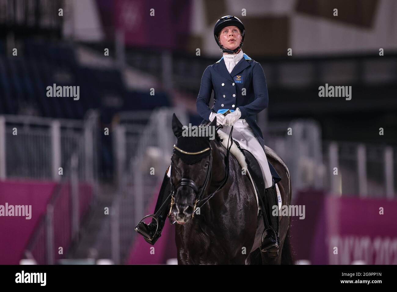 Tokyo, Japan. 27th July, 2021. NILSHAGEN Therese (SWE) Equestrian ...