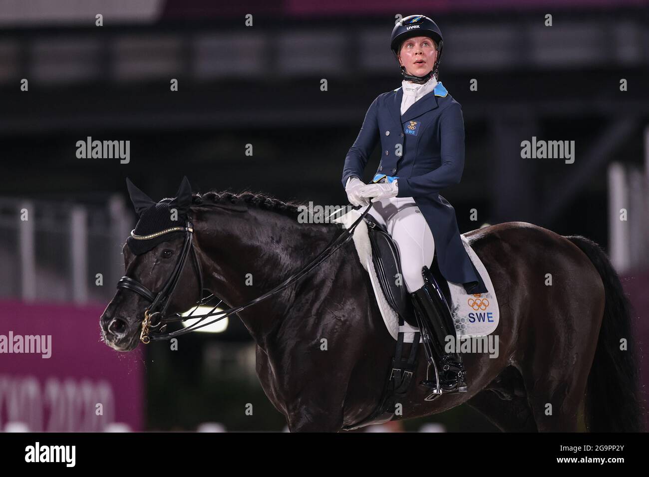 Tokyo, Japan. 27th July, 2021. NILSHAGEN Therese (SWE) Equestrian ...