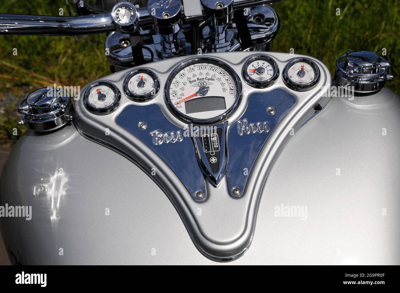 Boss-Hoss Tank With Fittings Stock Photo - Alamy