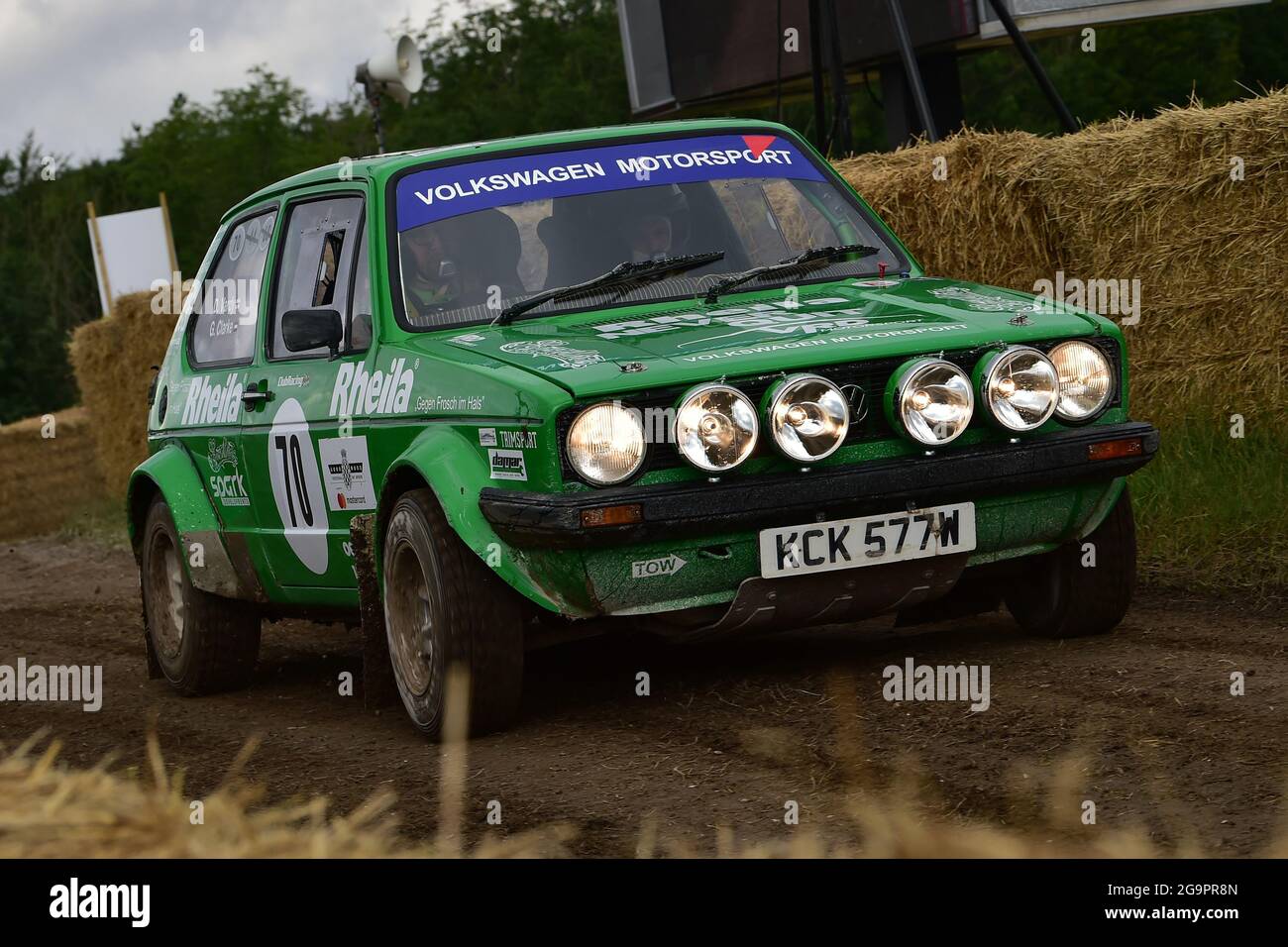 David Vardy, George Clarke, VW Rhella Golf Gti, Birth of Stage Rallying ...