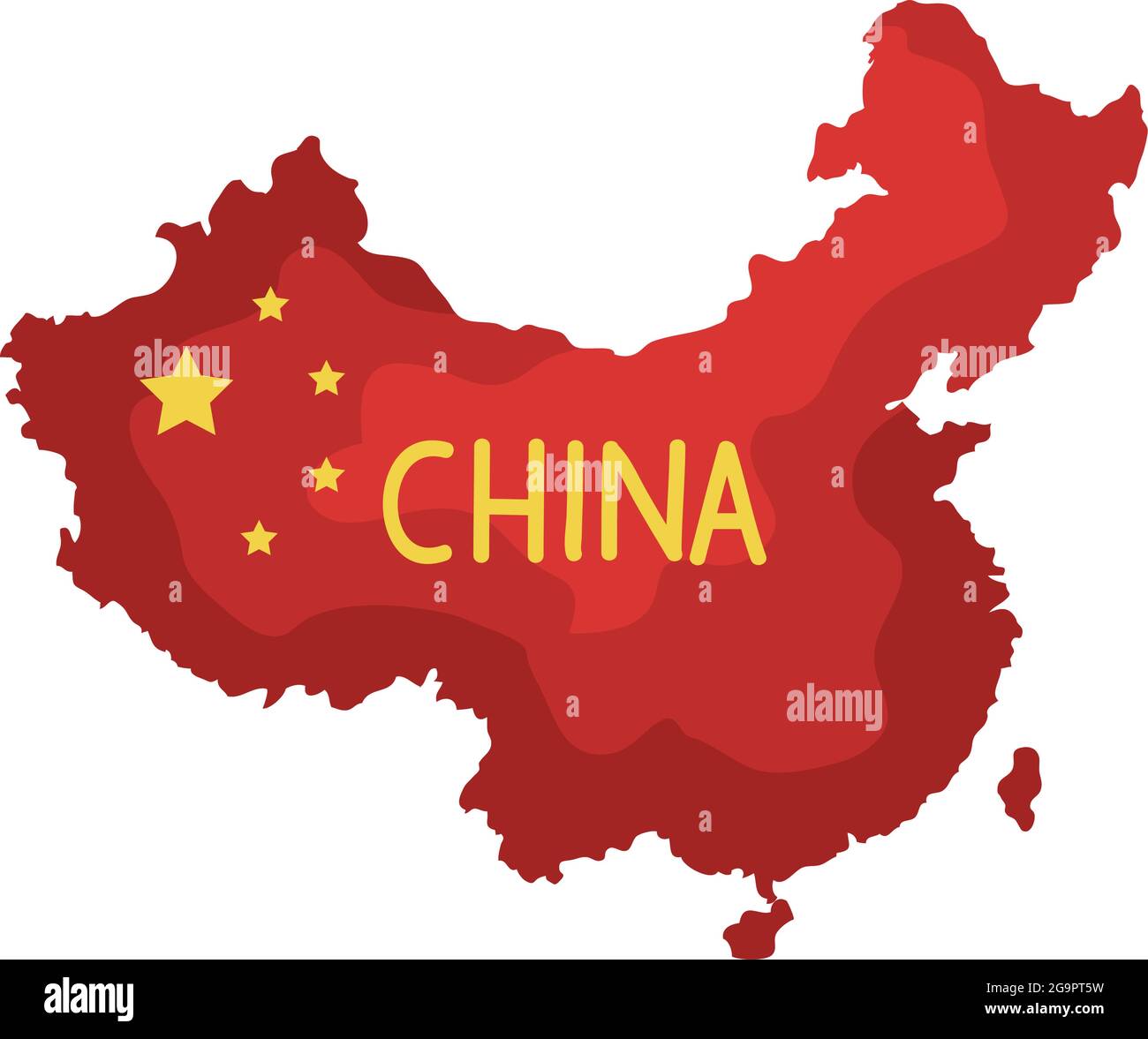map of China icon Stock Vector Image & Art - Alamy