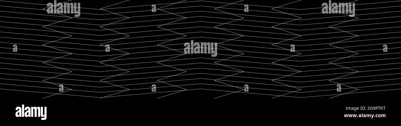 Angular, edgy zig-zag, criss-cross intersecting lines grid, mesh pattern, background. Abstract ...