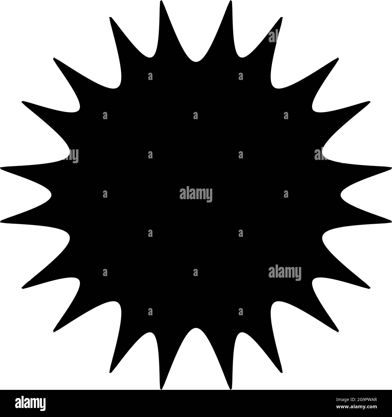 Price tag, label. Starburst, sunburst element. Price flash sticker ...