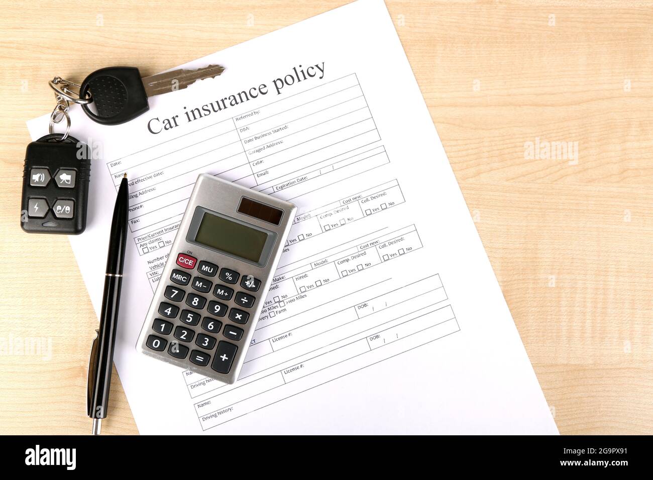 Car keys table nobody hi-res stock photography and images - Alamy