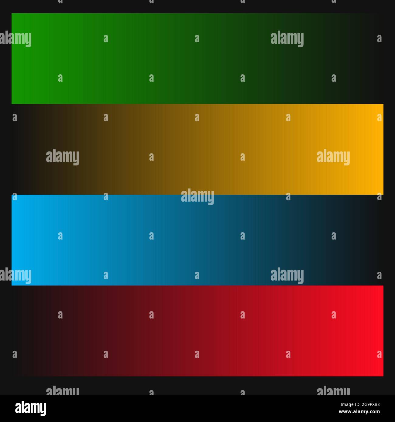 Alternating bars, rectangles simple infographic banner template – stock ...