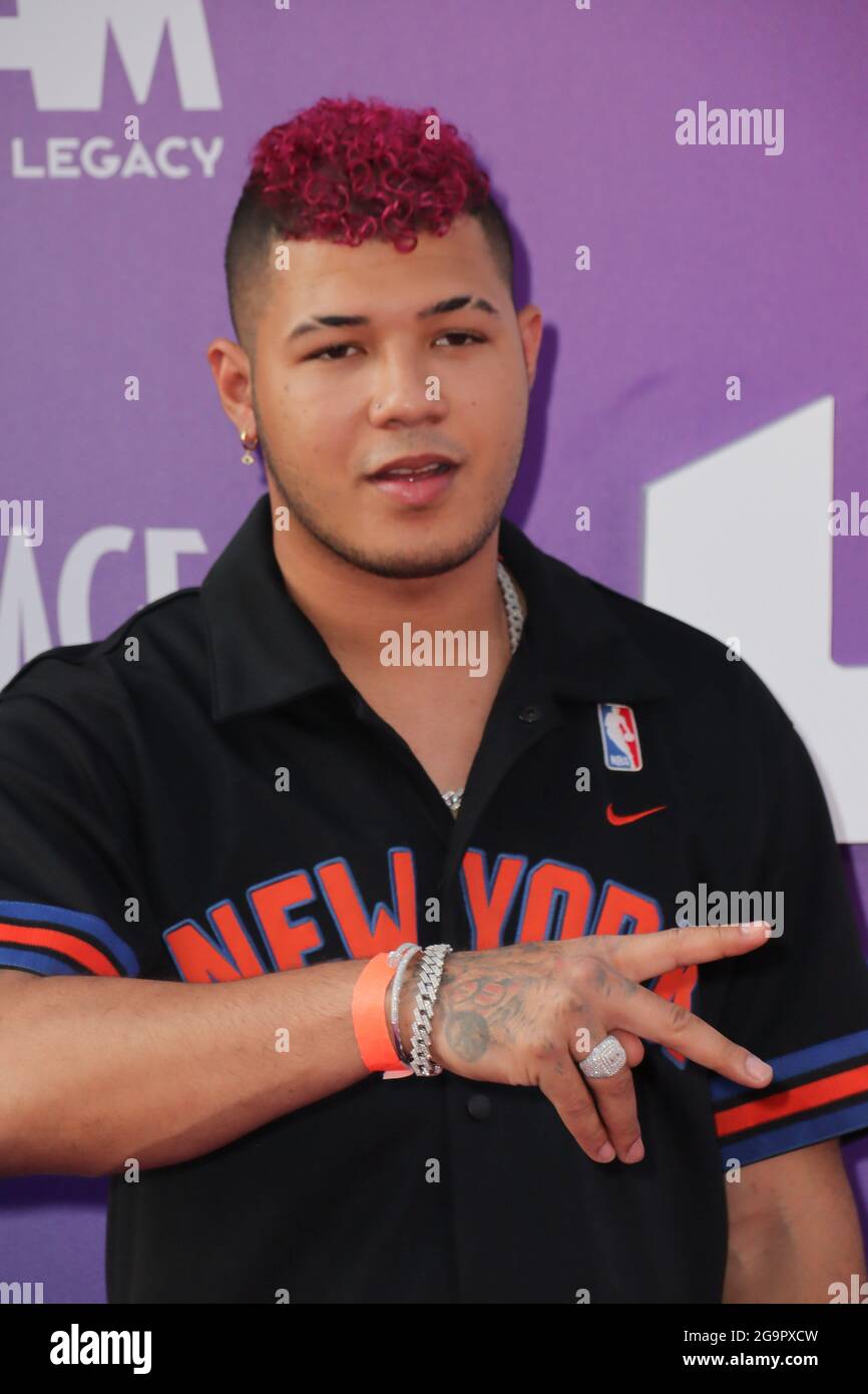 Boza at the World Premiere of Warner Bros. Pictures "Space Jam: A New ...