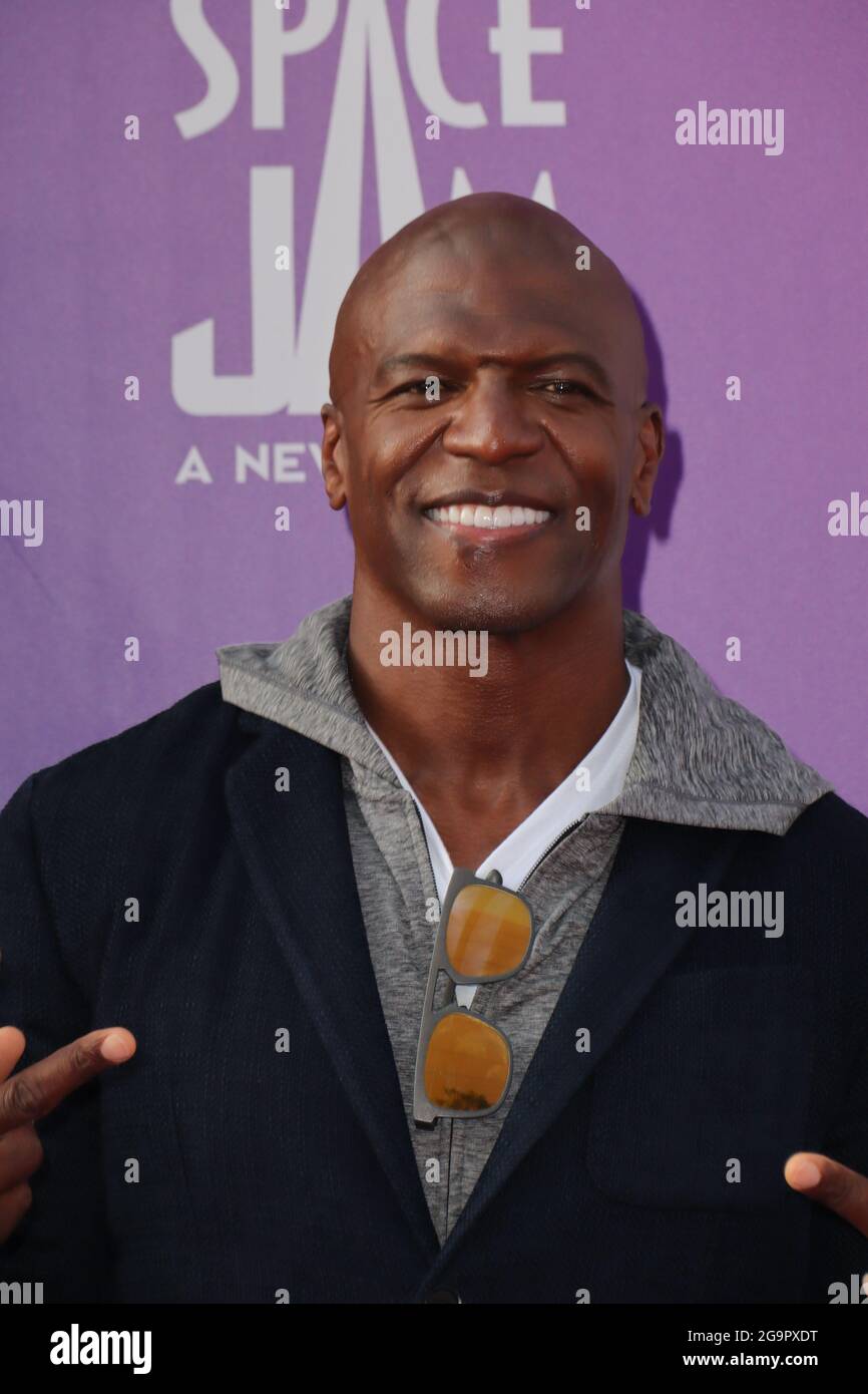 Terry Crews at the World Premiere of Warner Bros. Pictures "Space Jam ...
