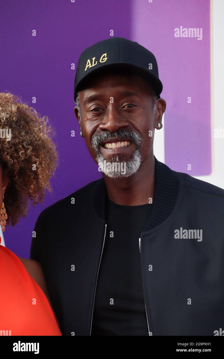 Don Cheadle at the World Premiere of Warner Bros. Pictures "Space Jam ...