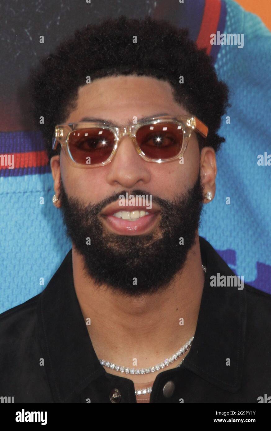 Anthony Davis 07/12/2021 The World Premiere of “Space Jam: A New Legacy ...