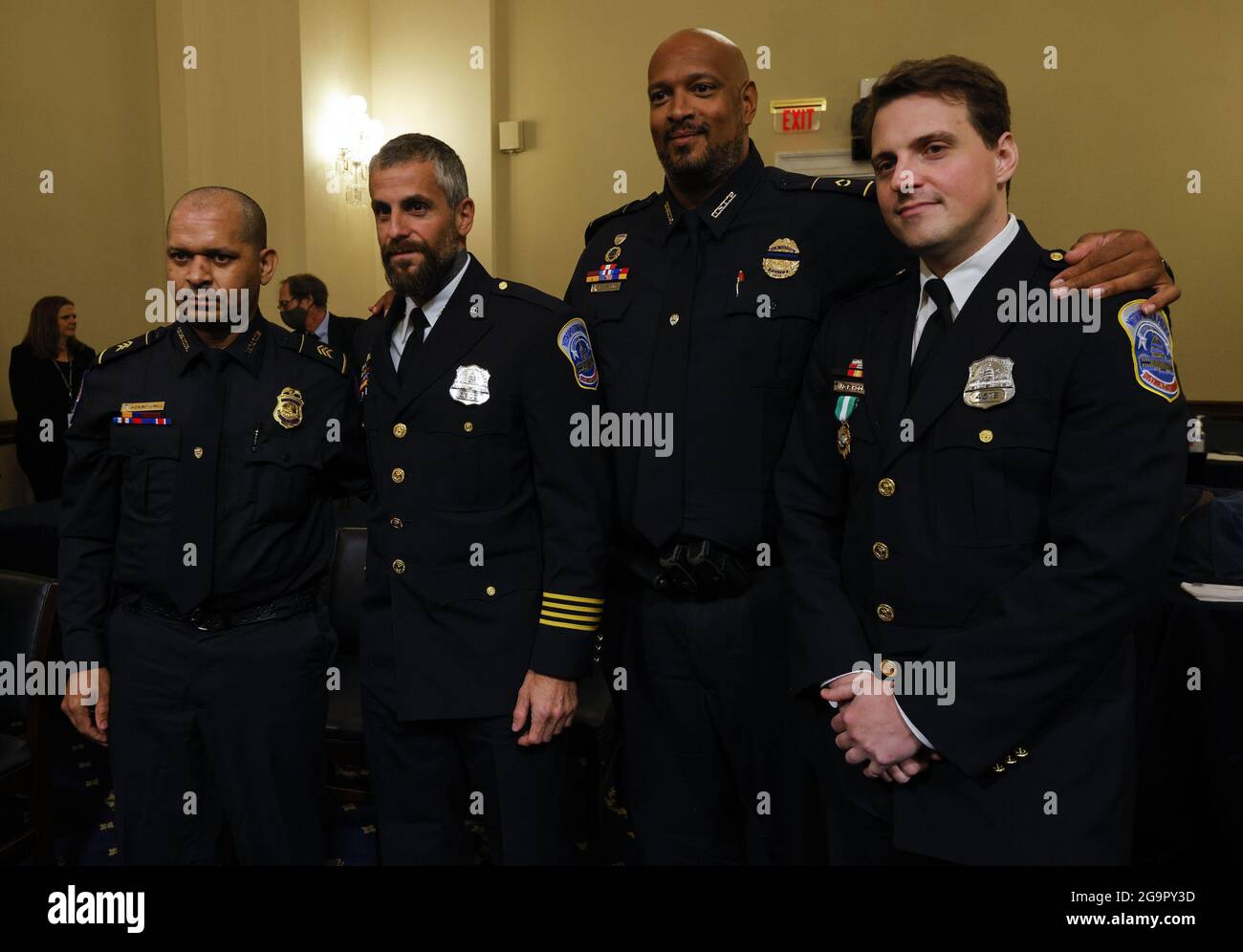 U.S. Capitol Police sergeant Aquilino Gonell; Metropolitan Police ...