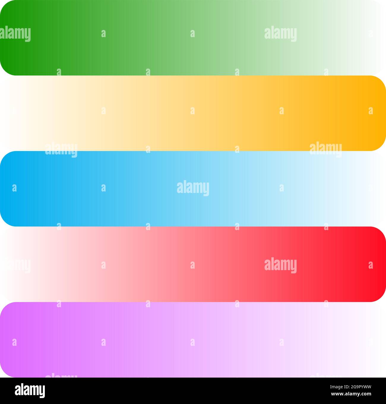 Alternating bars, rectangles simple infographic banner template – stock ...