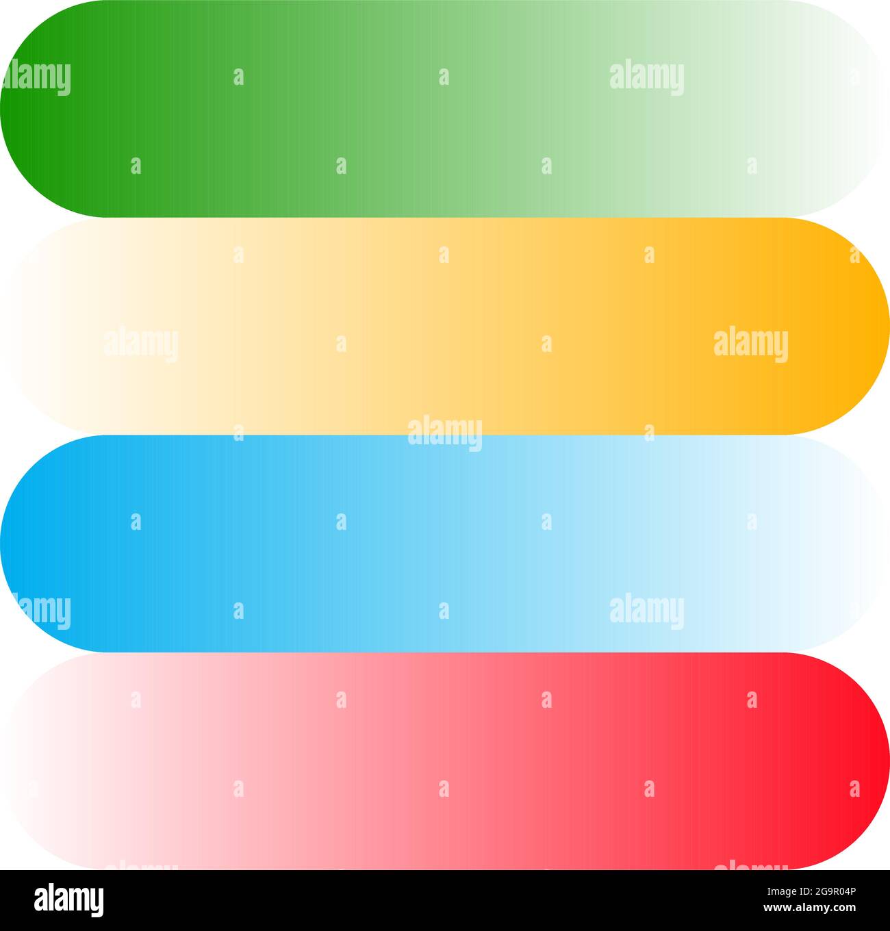 Alternating bars, rectangles simple infographic banner template – stock ...