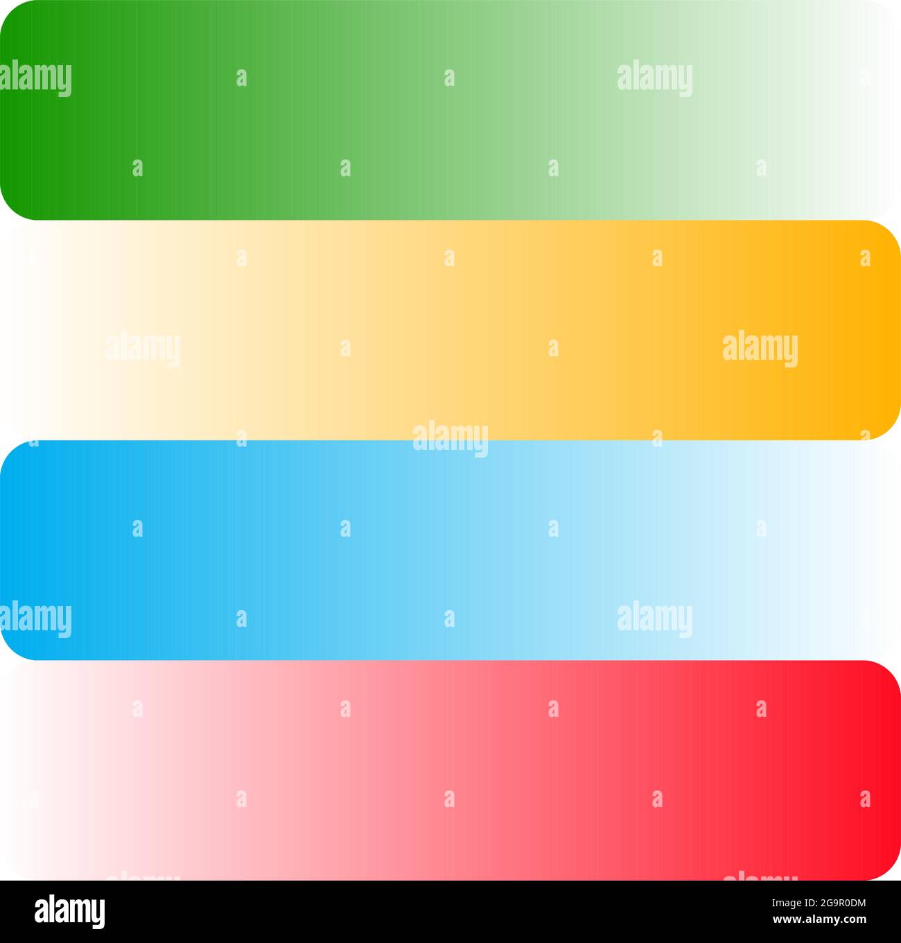 Alternating bars, rectangles simple infographic banner template – stock ...