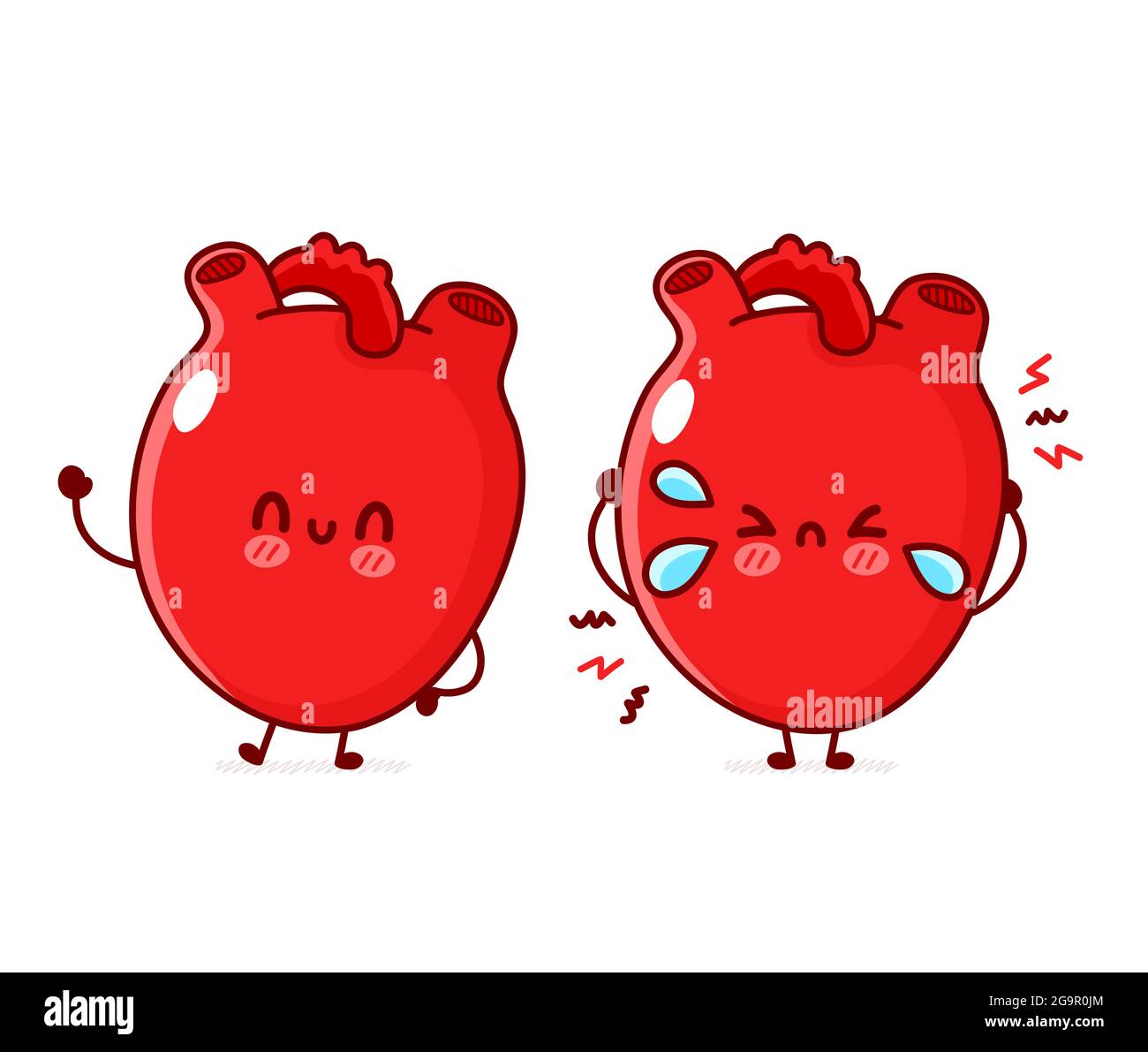 Chest Pain Cartoon