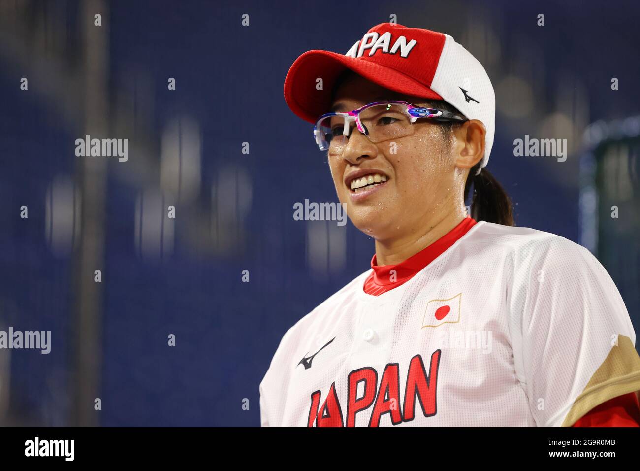 Kanagawa, Japan. 27th July, 2021. Yukiko Ueno (JPN) Softball : Final ...