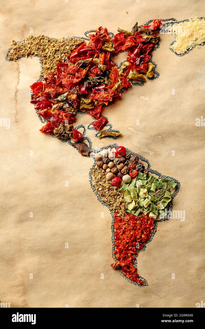 Spice trade map hi-res stock photography and images - Alamy