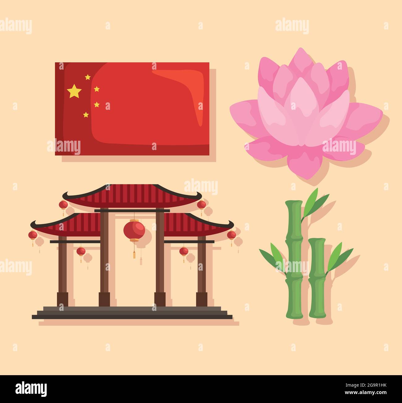 icons chinese culture Stock Vector Image & Art - Alamy