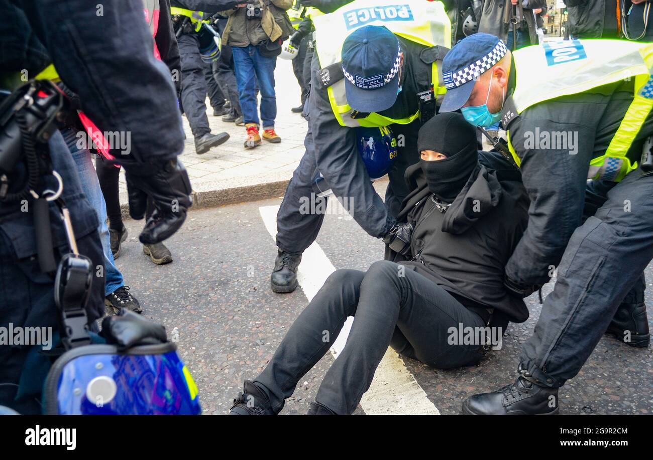 Police Arrest A Protester High Resolution Stock Photography and Images ...