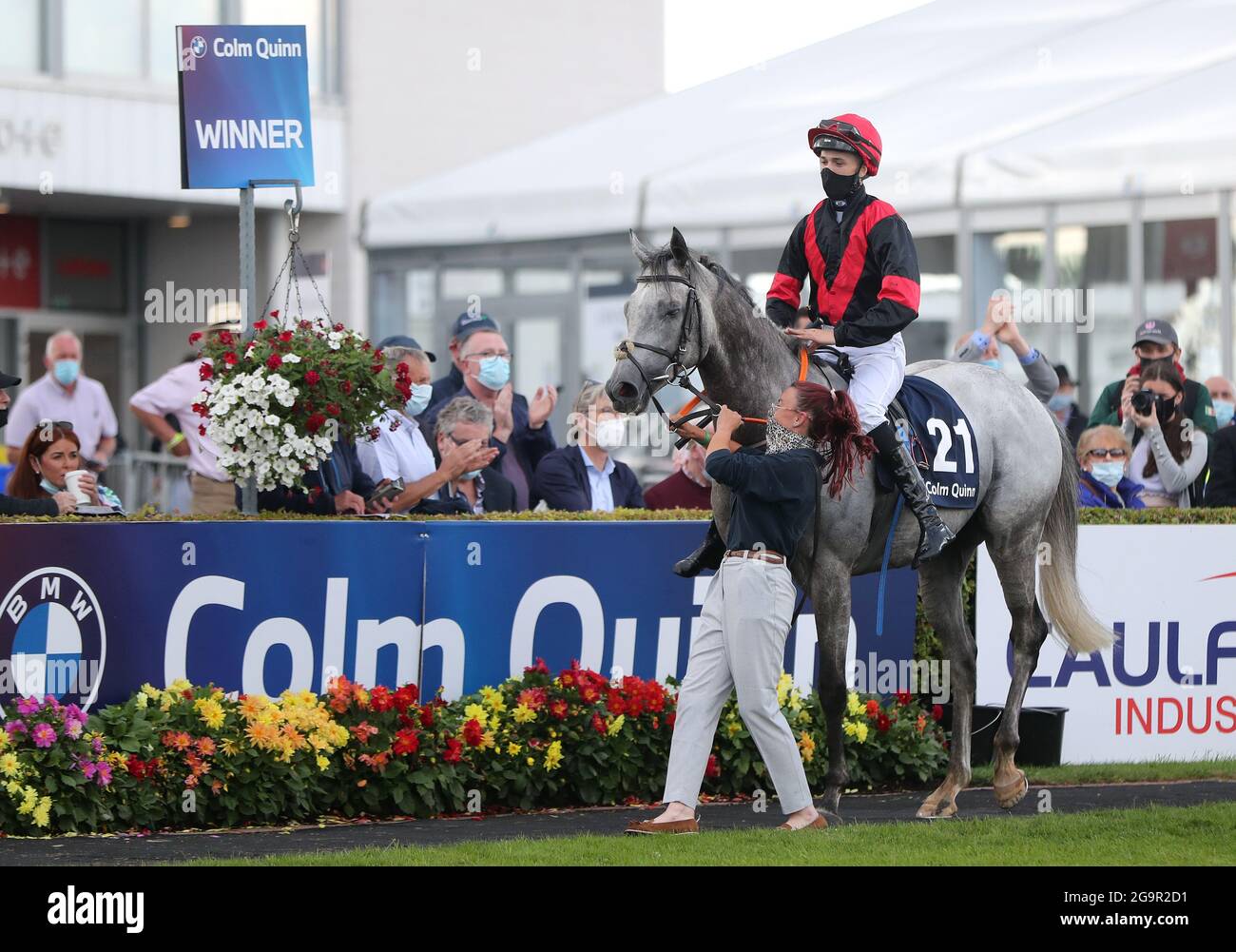 Sirjack Thomas and Mikey Sheehy coming home to win the COLM QUINN BMW ...