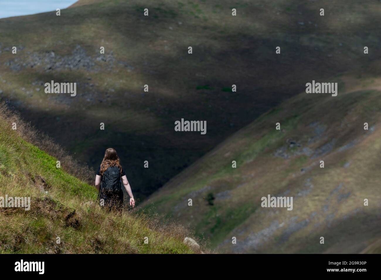 Glossop, July 15th 2021: Walking in the Peak District near Glossop ...