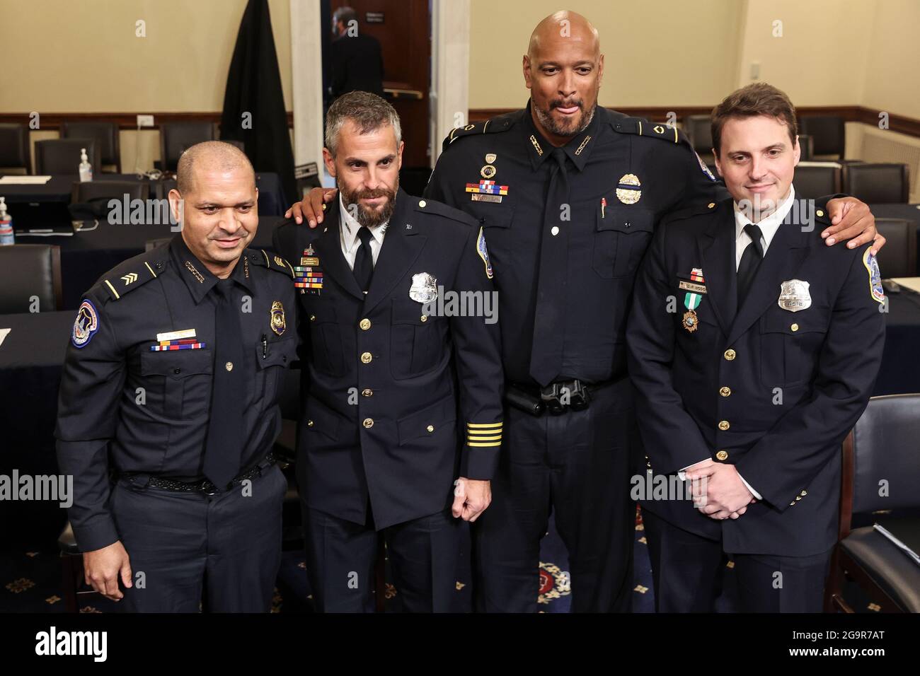 US Capitol Police Sgt. Aquilino Gonell, Washington Metropolitan Police ...
