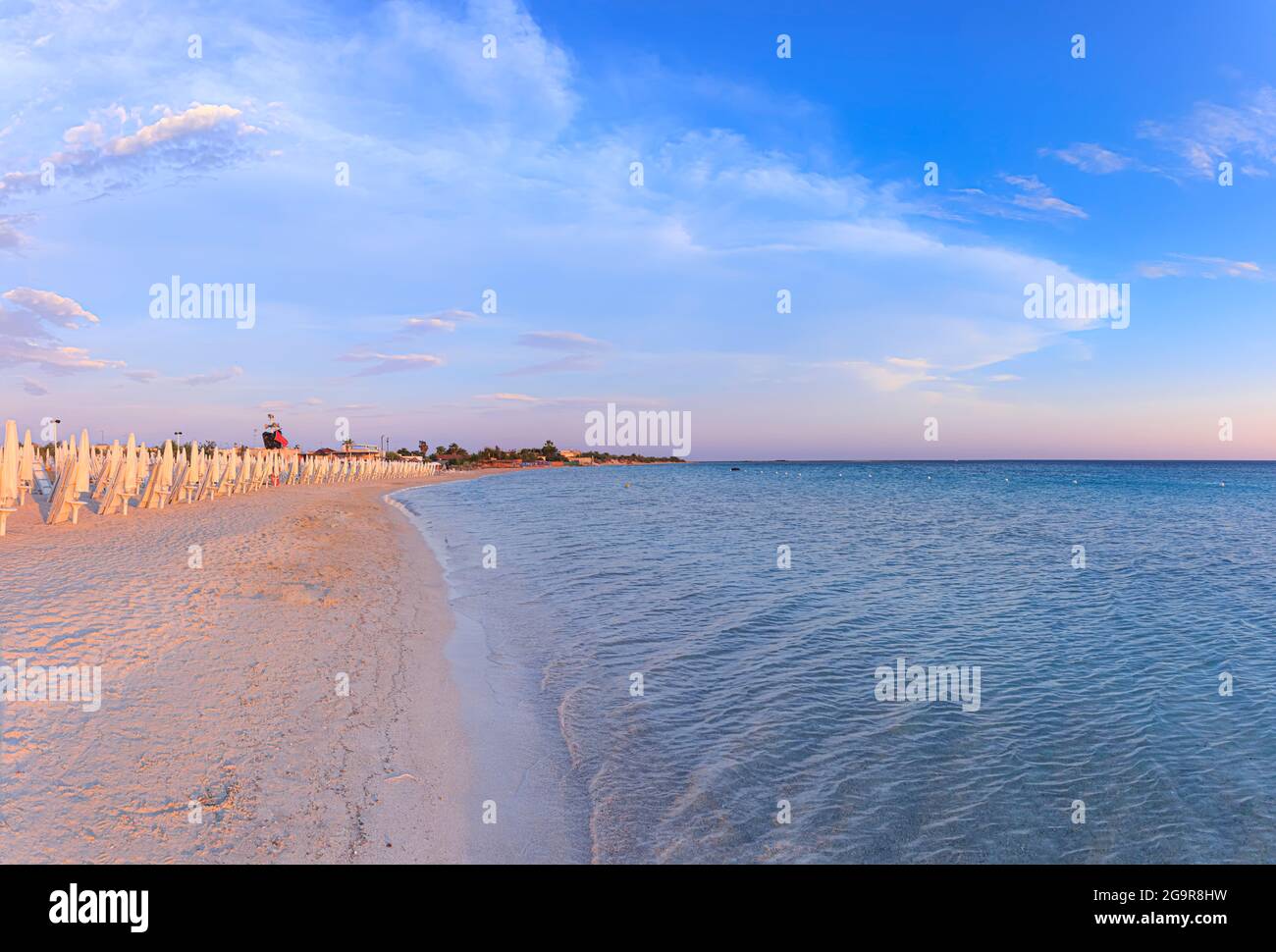 The most beautiful sandy beaches of Apulia: Porto Cesareo marine in ...