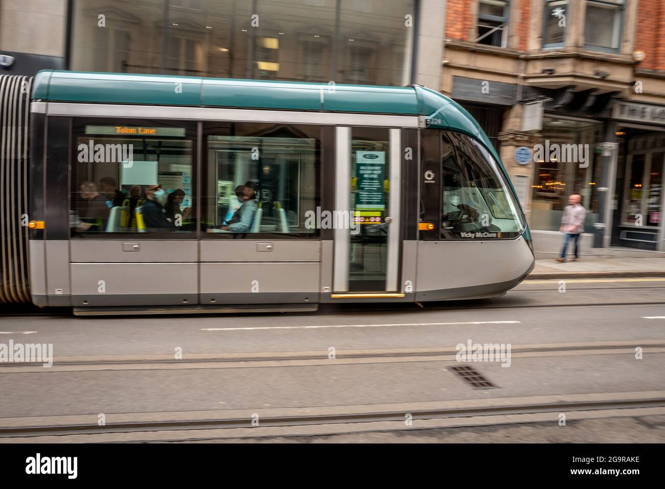 Nottingham forest bus hi-res stock photography and images - Alamy