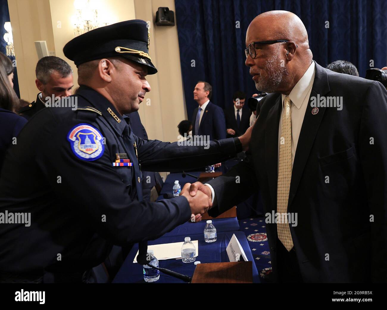 WASHINGTON, DC - JULY 27: U.S. Capitol Police officer Sgt. Aquilino ...