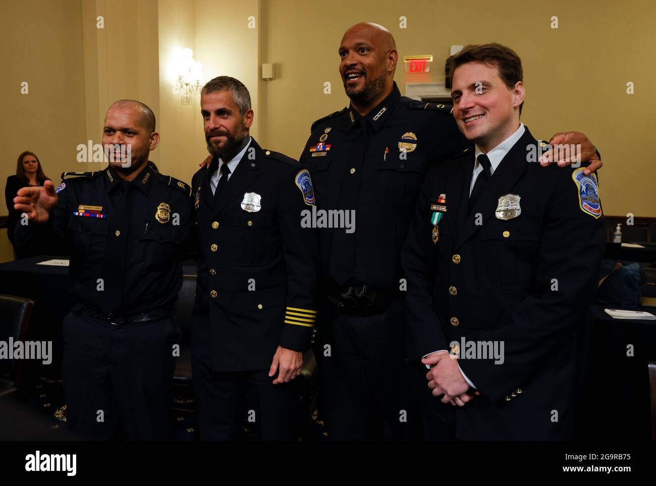 U.S. Capitol Police sergeant Aquilino Gonell; Metropolitan Police ...