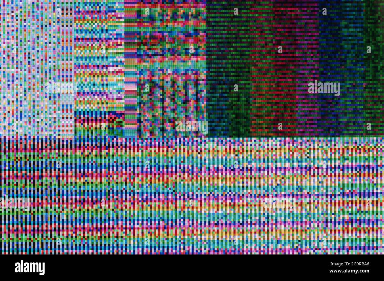 Abstract background, pixel patterns of a digital noise Stock Photo - Alamy