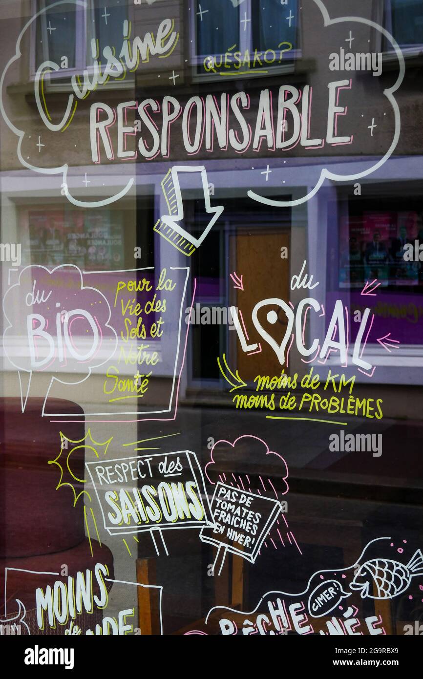 Responsible restaurant, Cherbourg, Manche department, Cotentin ...