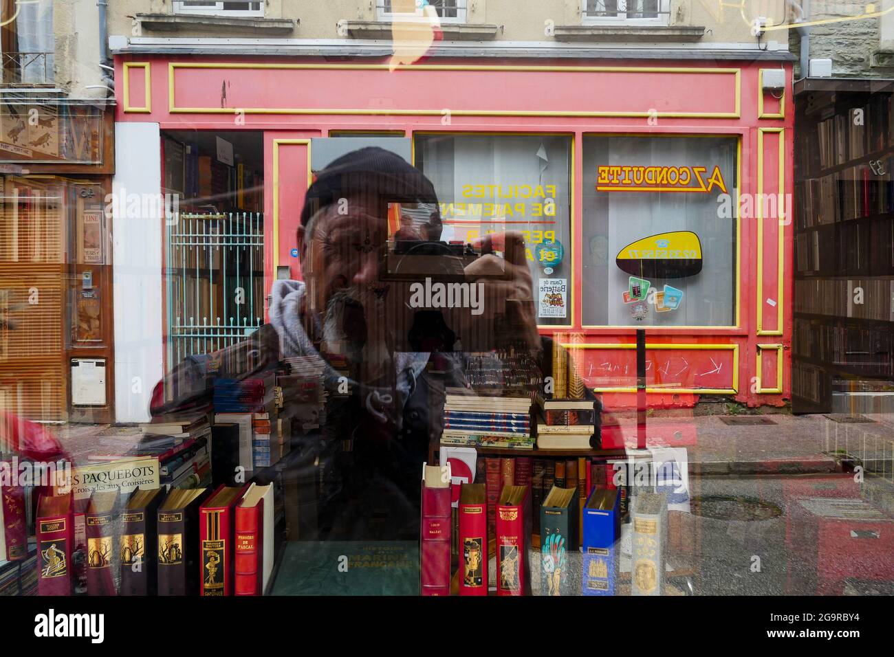 Selfie, Cherbourg, Manche department, Cotentin, Normandy, France Stock ...