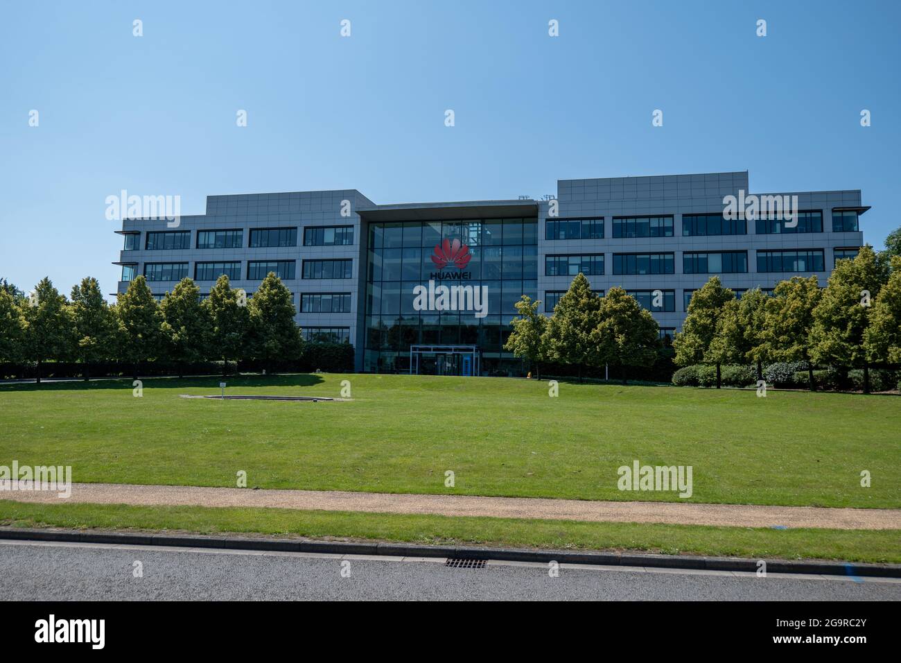 Huawei on Reading Green Park Industrial Estate Stock Photo - Alamy