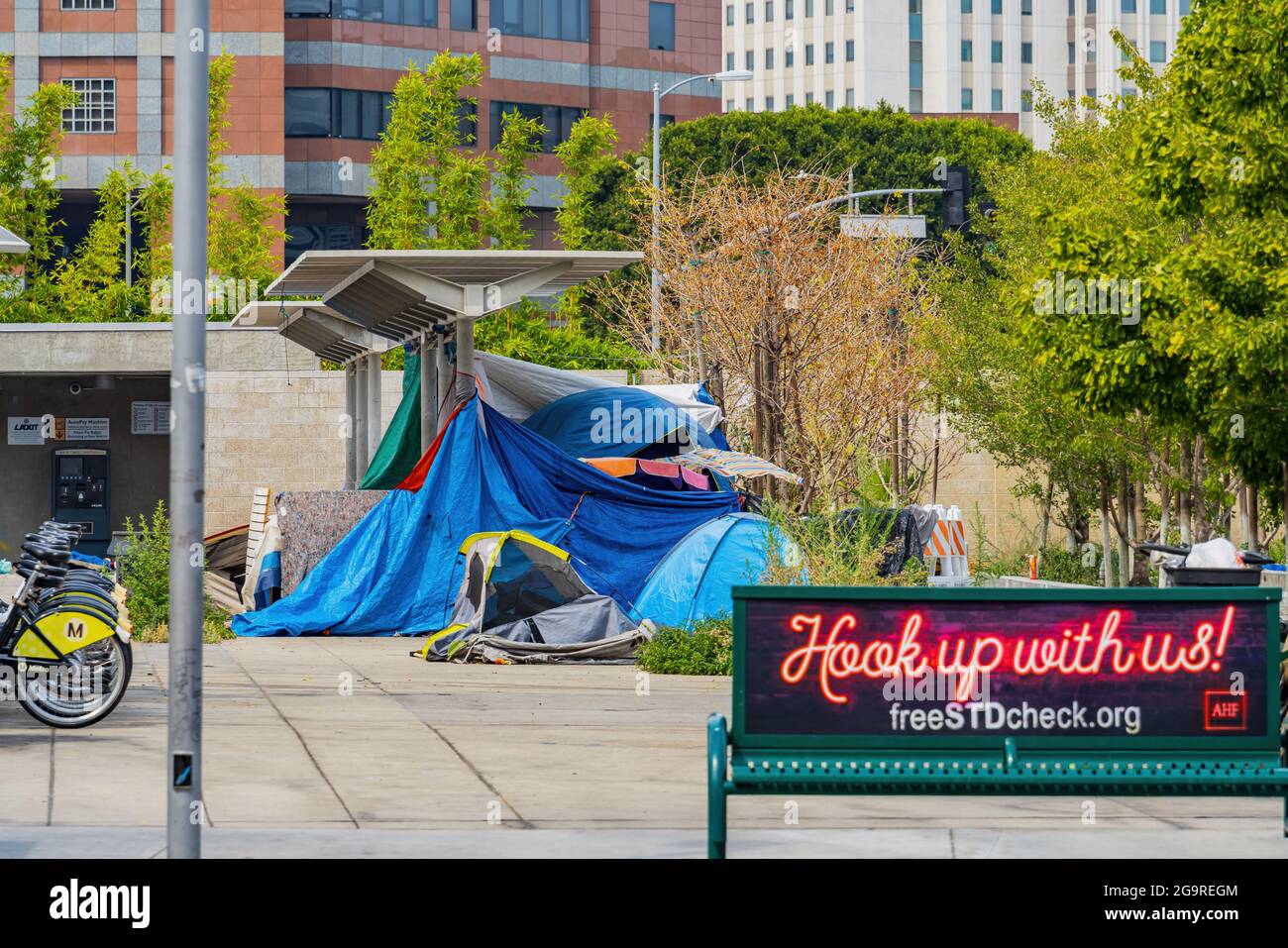 Downtown Los Angeles 2021 High Resolution Stock Photography and Images ...