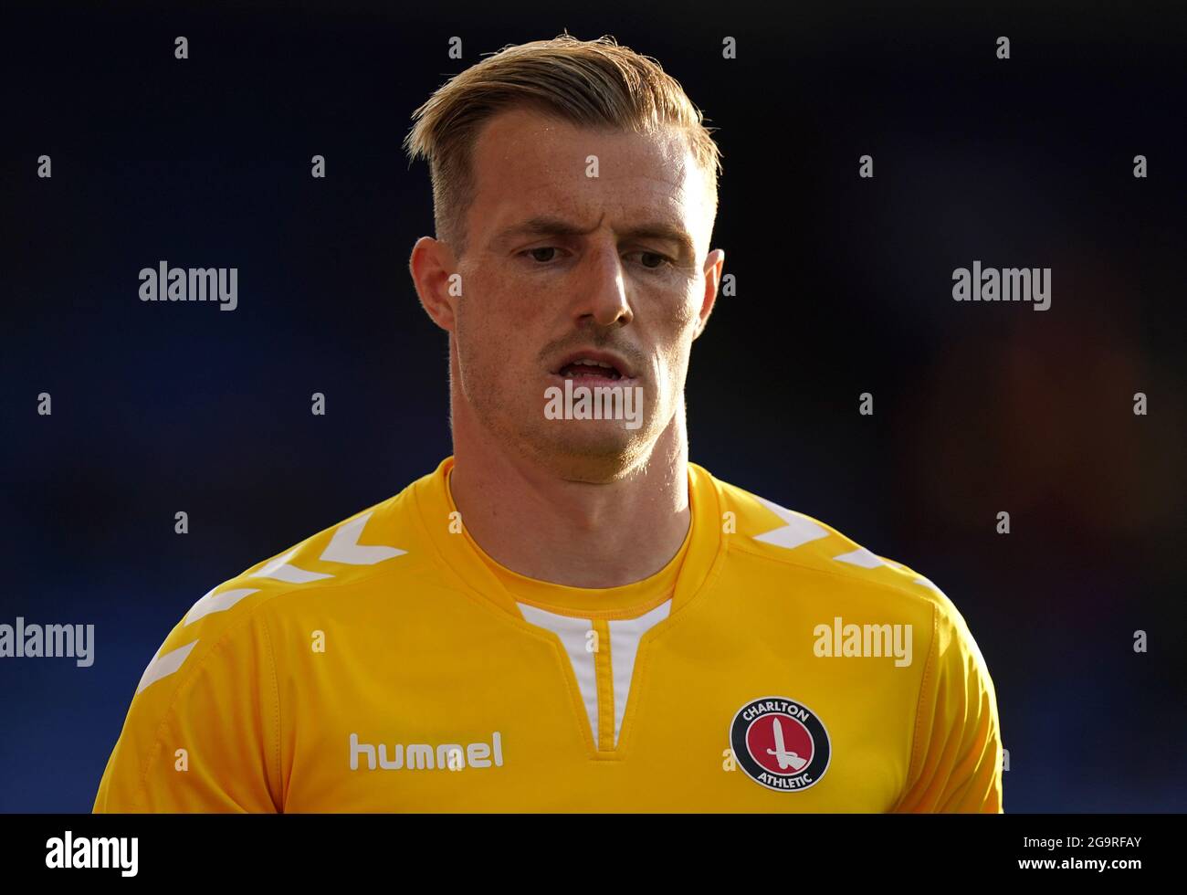 Charlton Athletic goalkeeper Craig MacGillivray during the preseason ...