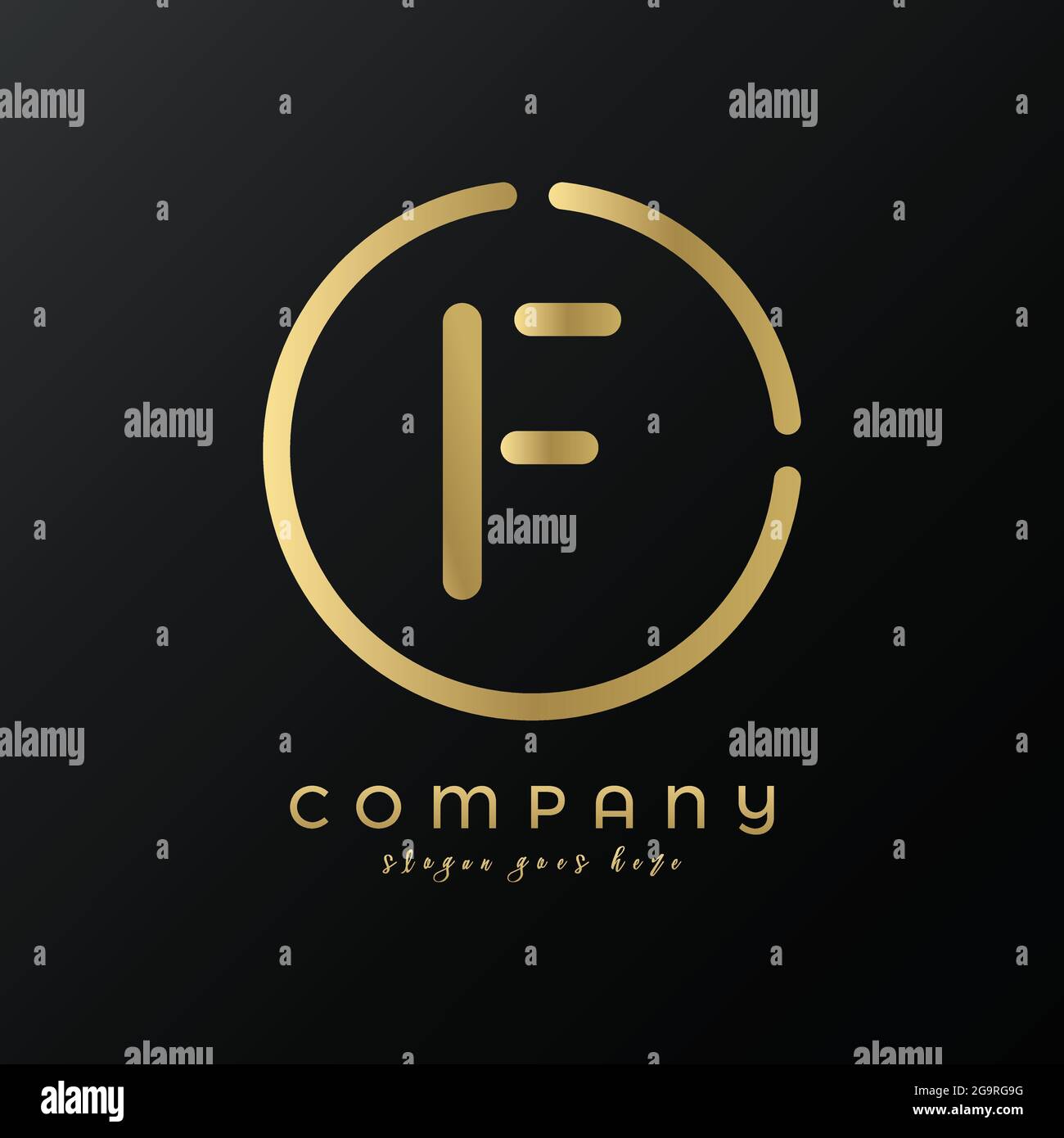 Technology Letter F Logo Design vector Template. Abstract Minimalist ...