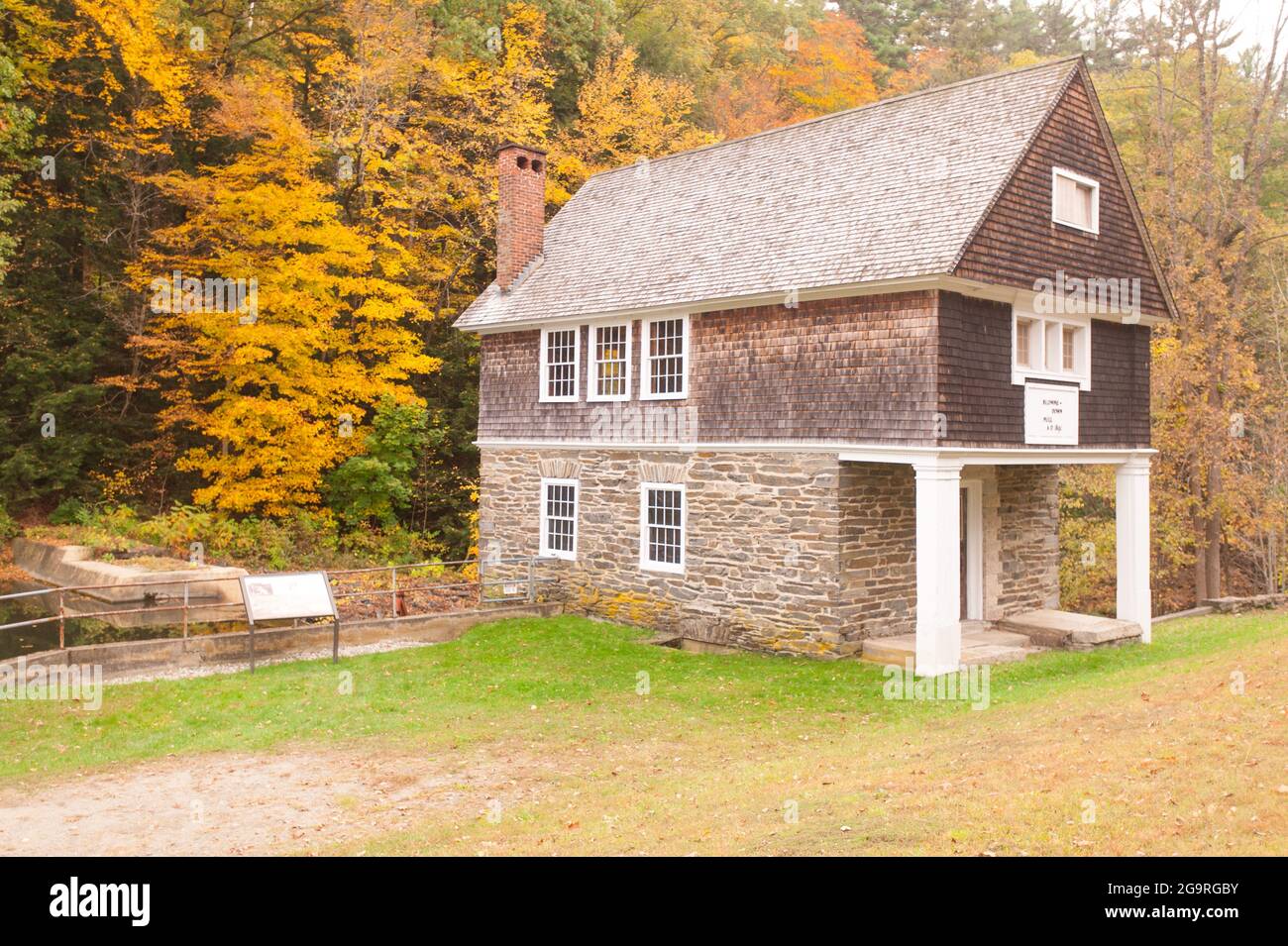 Blow-Me-Down Mill, Cornish, New Hampshire, USA Stock Photo - Alamy