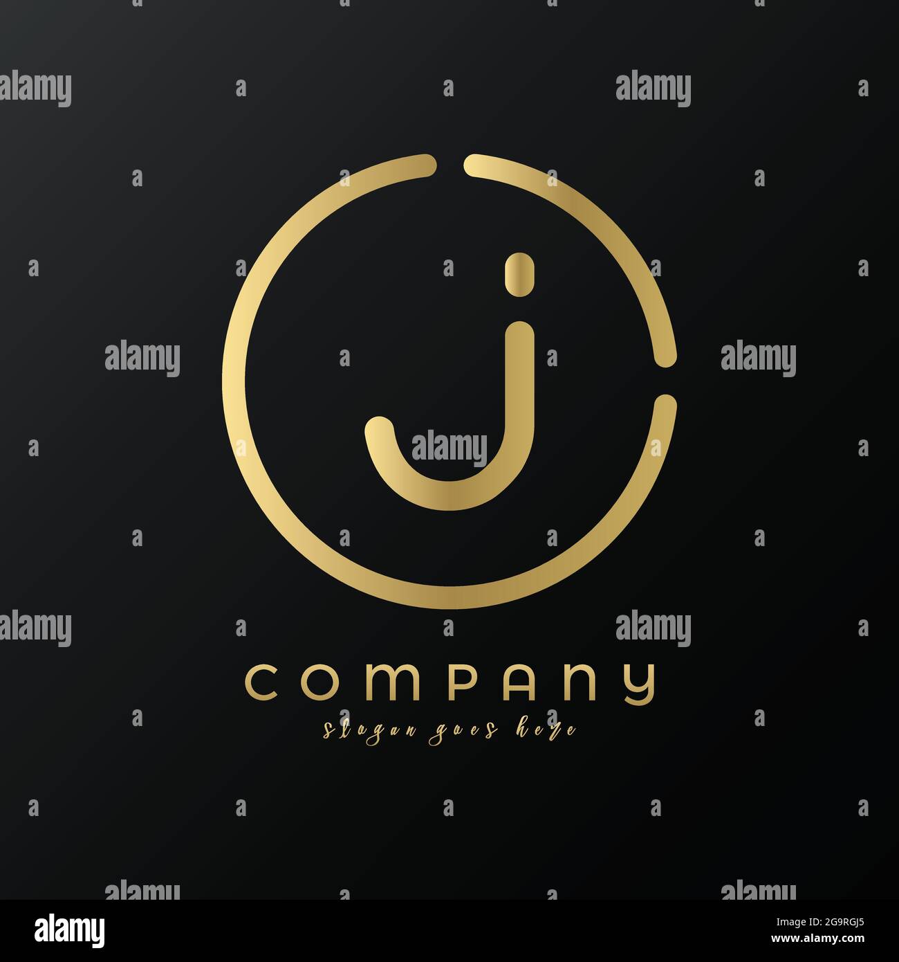 Technology Letter J Logo Design vector Template. Abstract Minimalist ...